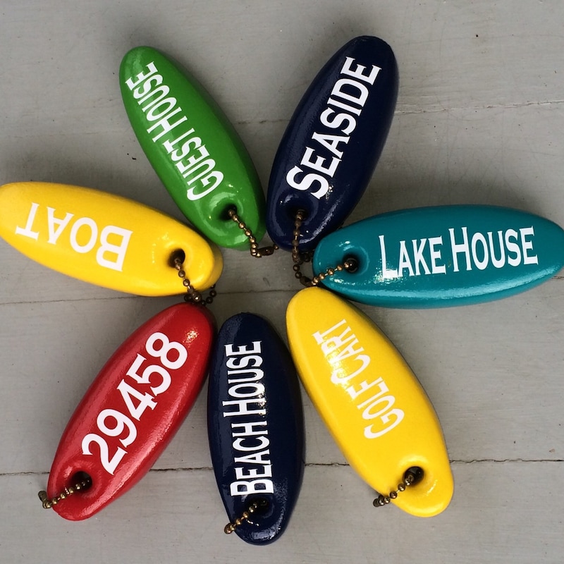 Floating Boat Keychain - Etsy