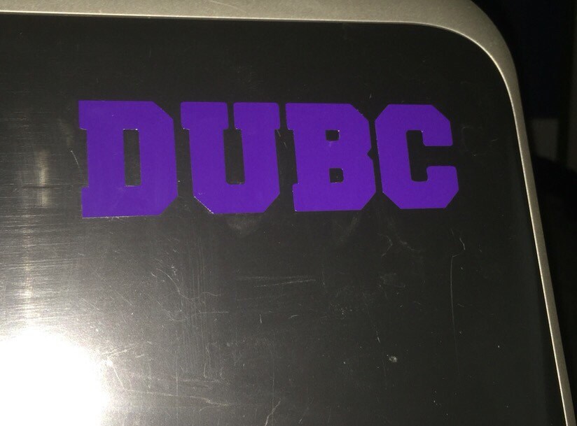 West Chester University dubc Decal - Etsy