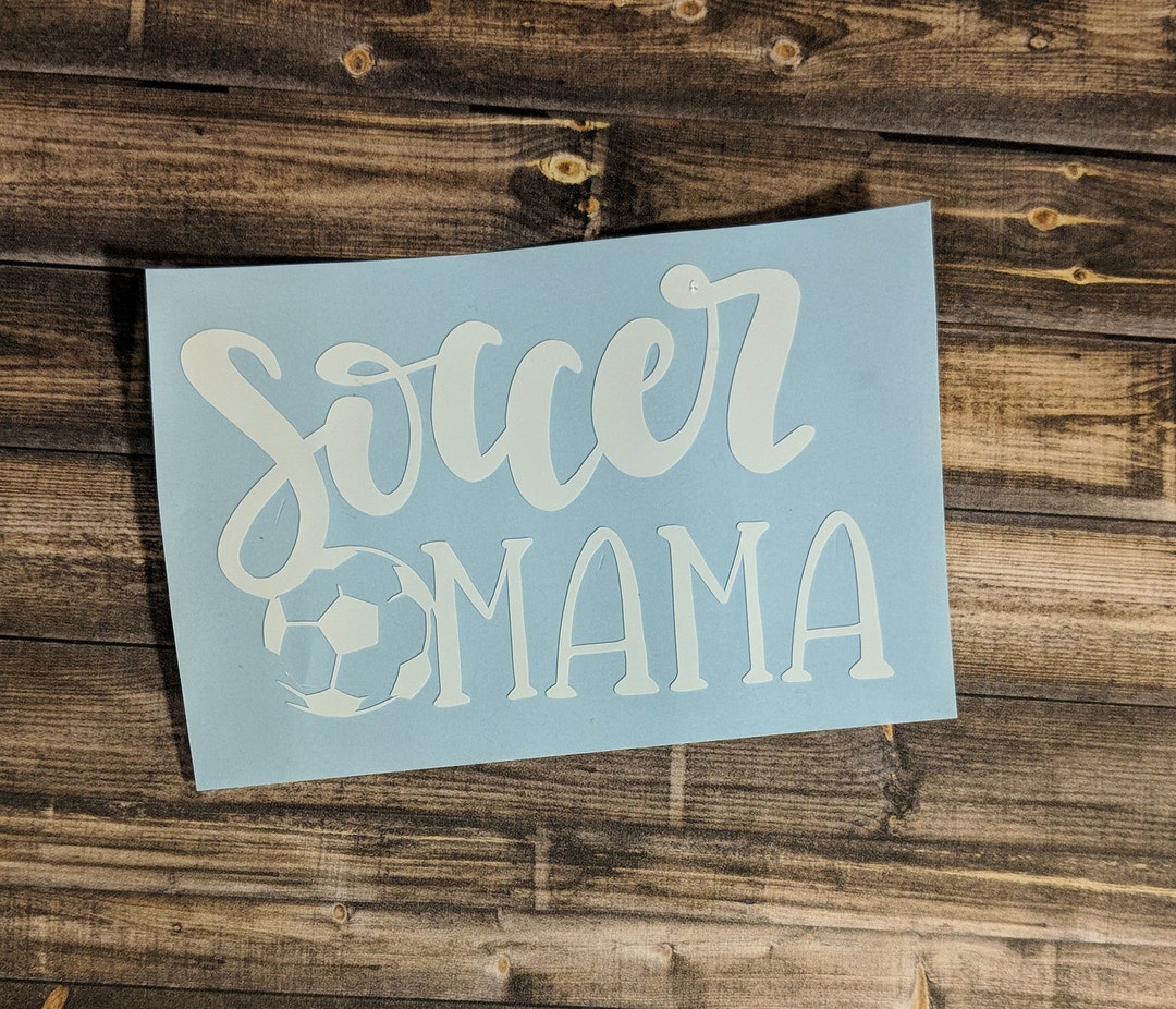 Calcomanía de mamá de fútbol, calcomanía de Yeti, calcomanía para ...