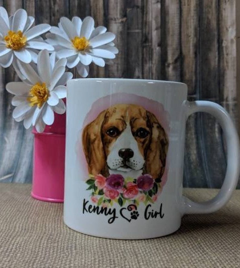 Ceramic Beagle Mug Personalized Lab Mug Gift for Dog Owner | Etsy