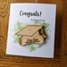 Graduation Card, Personalized Graduation Card, Wood Card With Magnet ...