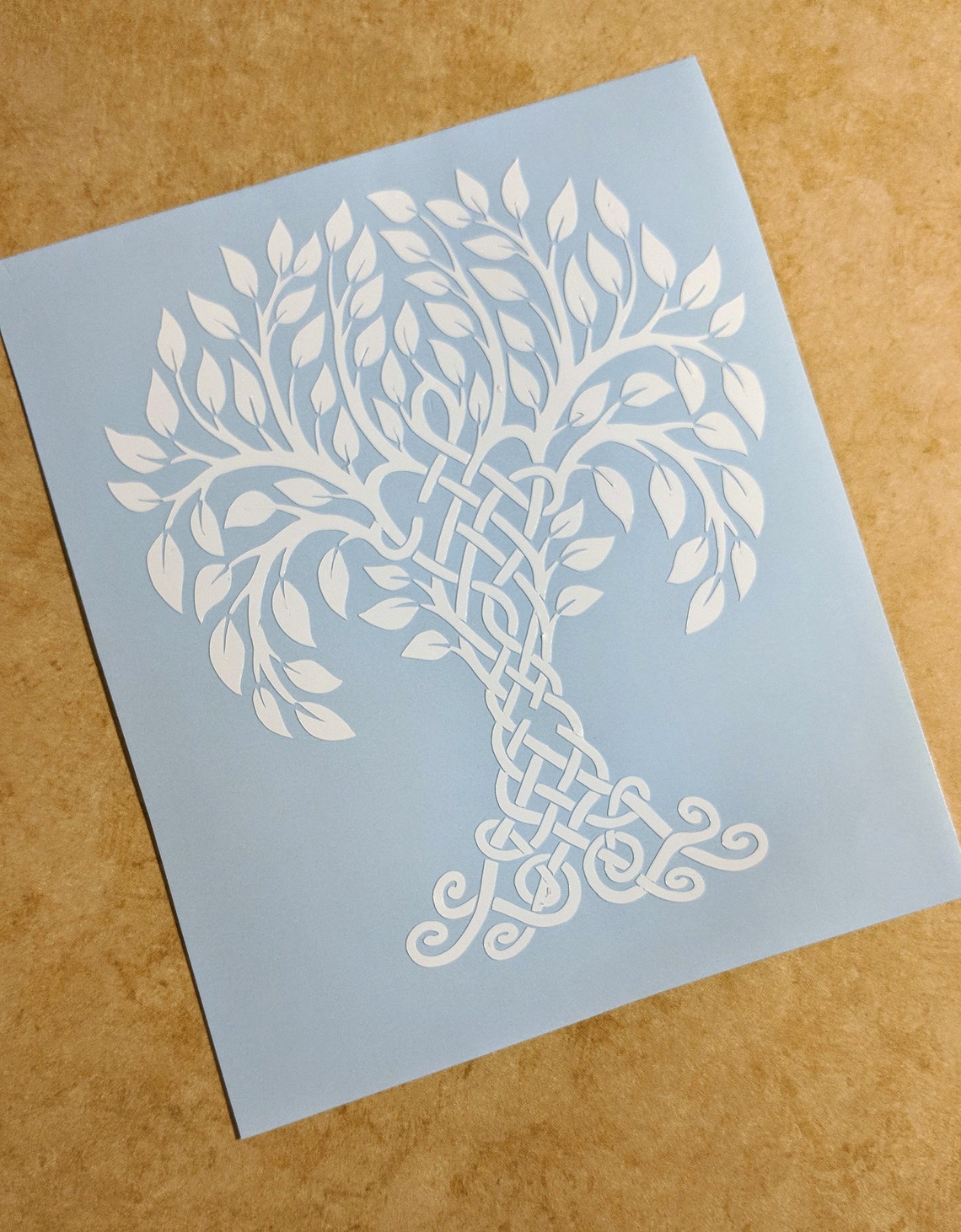 Celtic Tree Decal Tree of Life Decal Infinity Tree Decal - Etsy