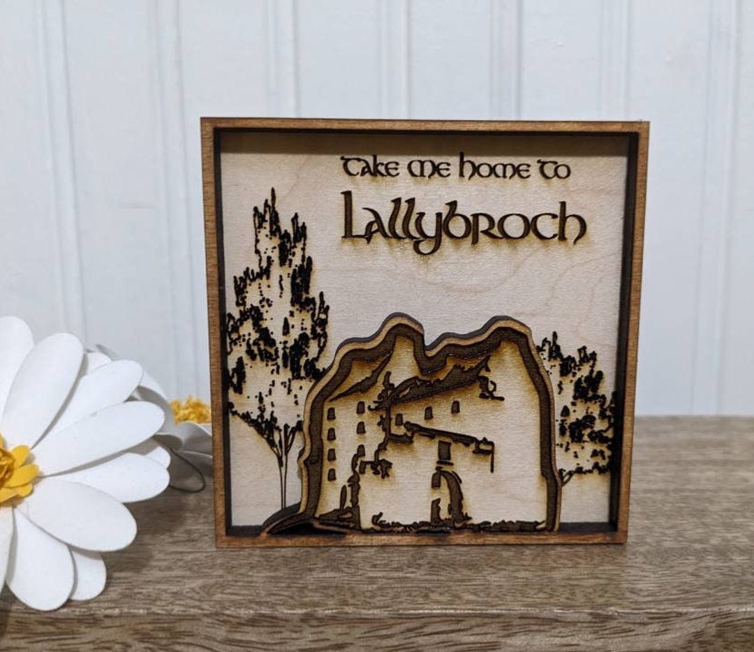 Take Me Back to Lallybroch, Mini Farmhouse Sign, Outlander Sign - Etsy
