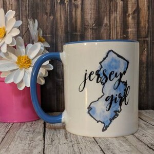 Jersey Girl Mug, New Jersey Coffee, My Home Town, Coffee Mug - Etsy