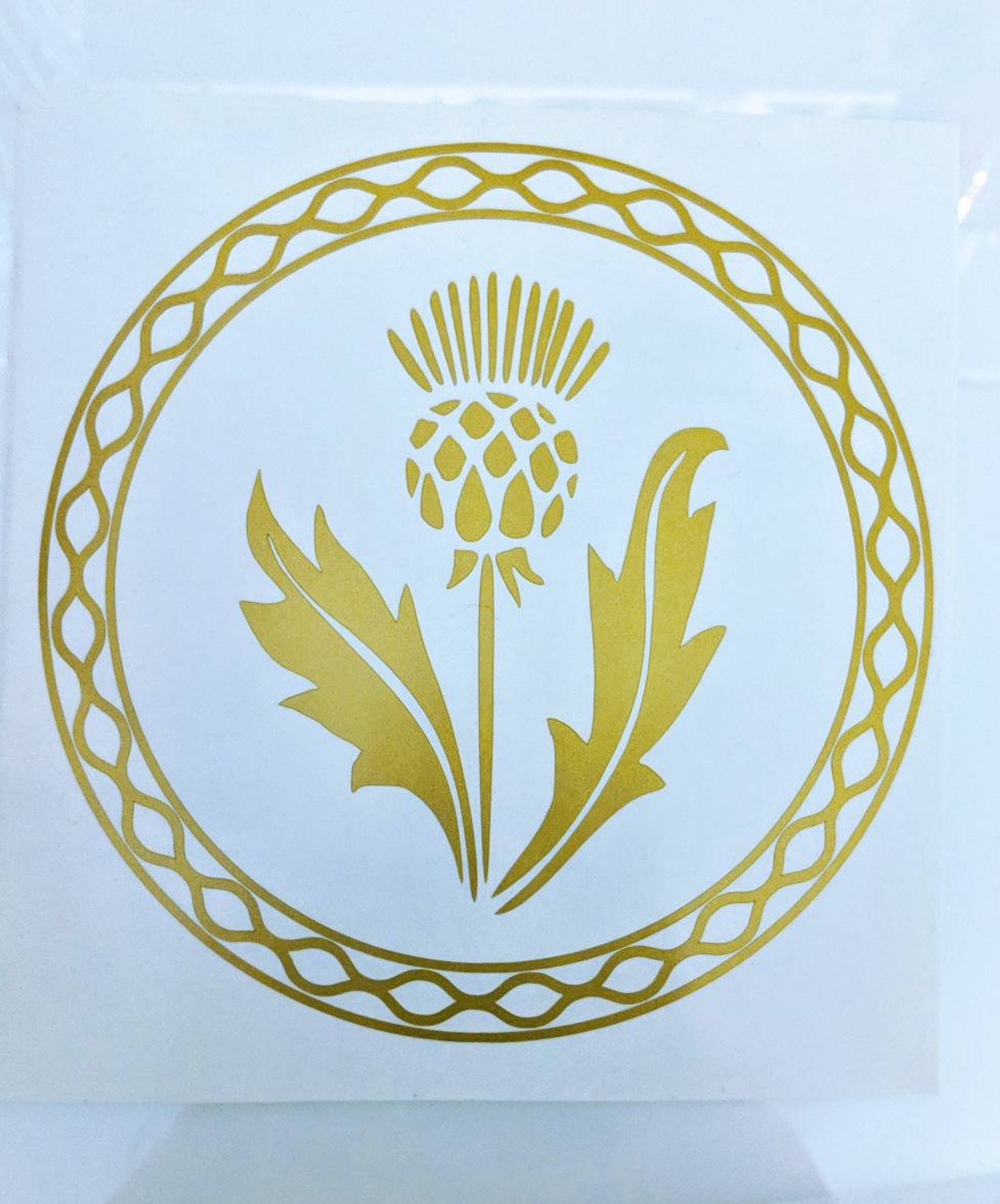 Outlander Thistle Decal Car Decal Laptop Decal | Etsy