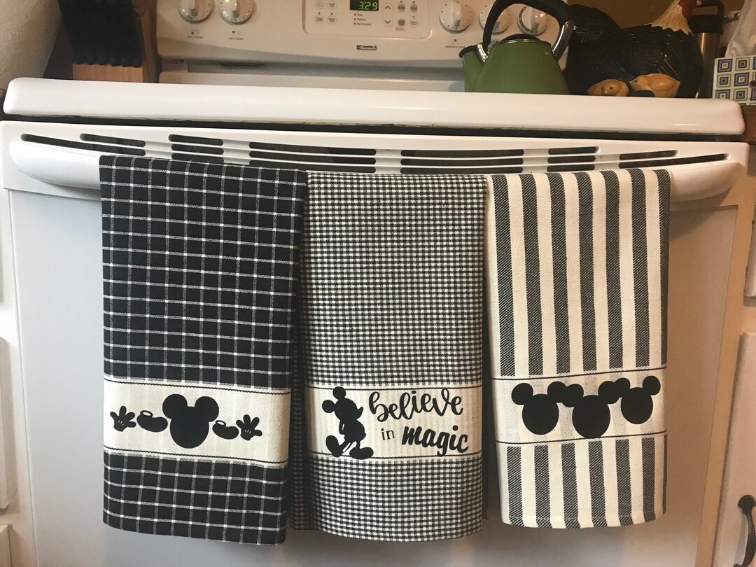 Mickey Mouse Decorative Towel Set Believe in Magic - Etsy