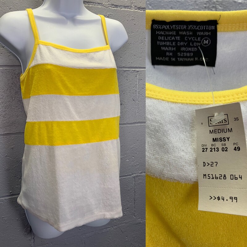 Terry Cloth Tank Top - Etsy