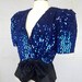 Vintage 1980s Barbara Chodos for Michael Marcella Ltd Blue - Etsy