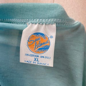 Vintage 80s Asymmetric Beaded Fringe Razor Cut Single Stitch Tshirt ...