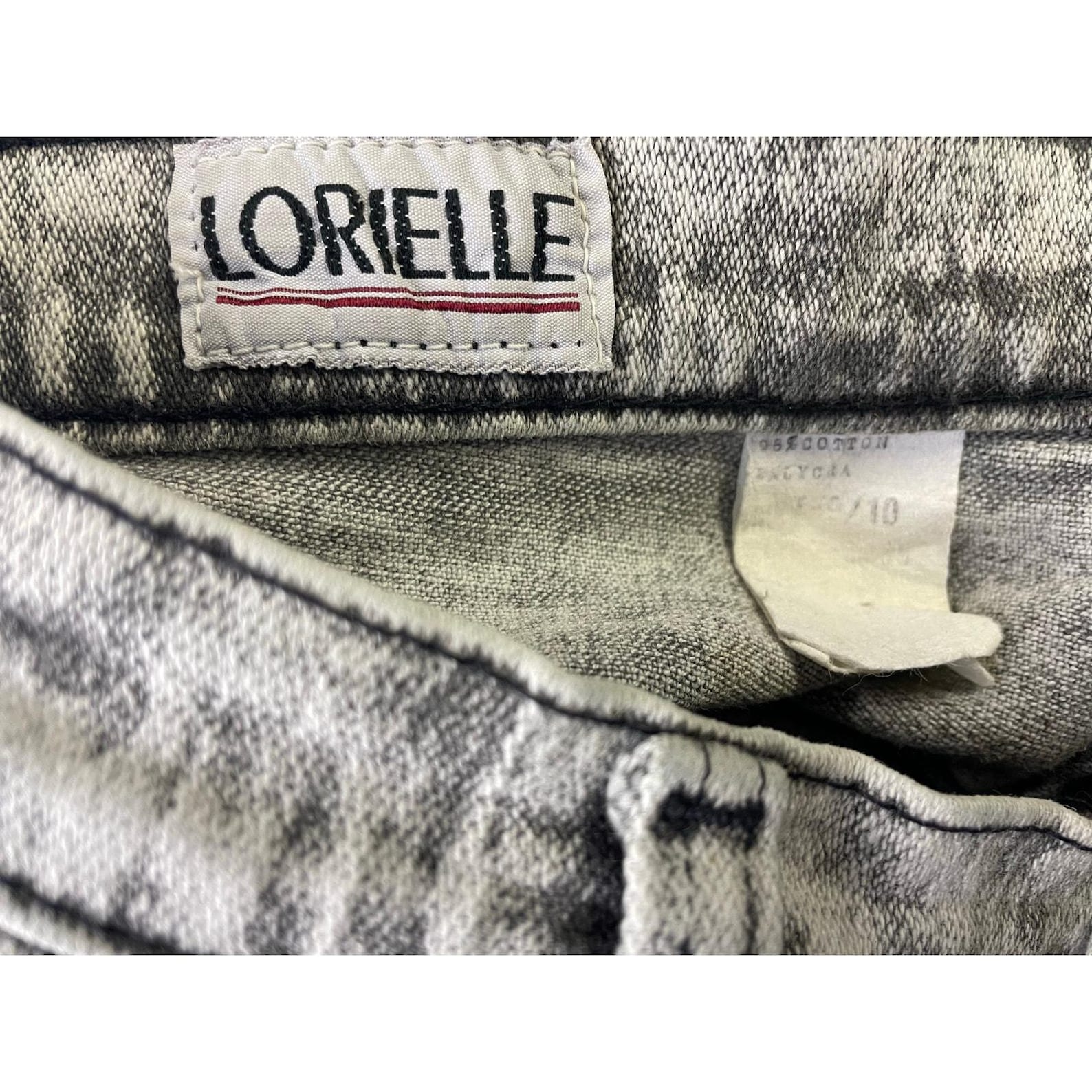 Vintage 1980s Gray Acid Wash Stonewashed Spandex Jeans High Waist - Etsy