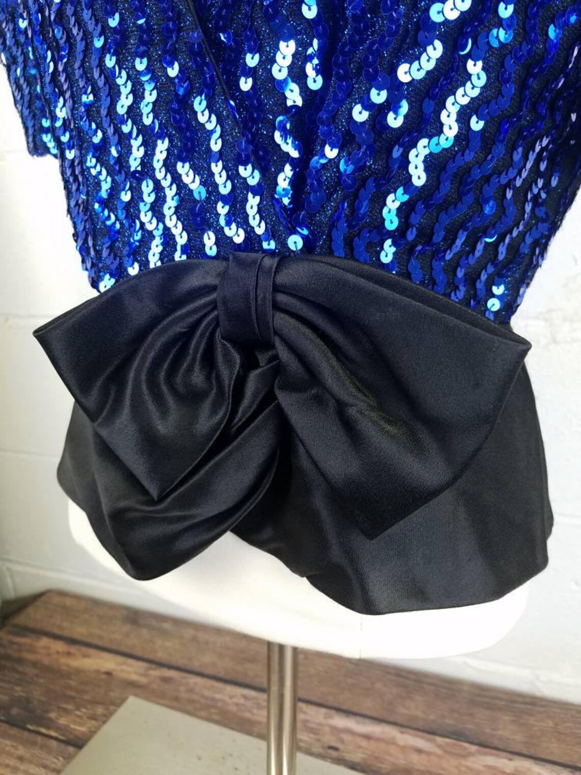 Vintage 1980s Barbara Chodos for Michael Marcella Ltd Blue - Etsy