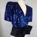 Vintage 1980s Barbara Chodos for Michael Marcella Ltd Blue - Etsy