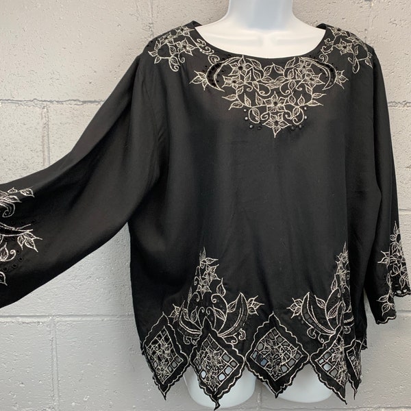 Handkerchief Blouse - Etsy