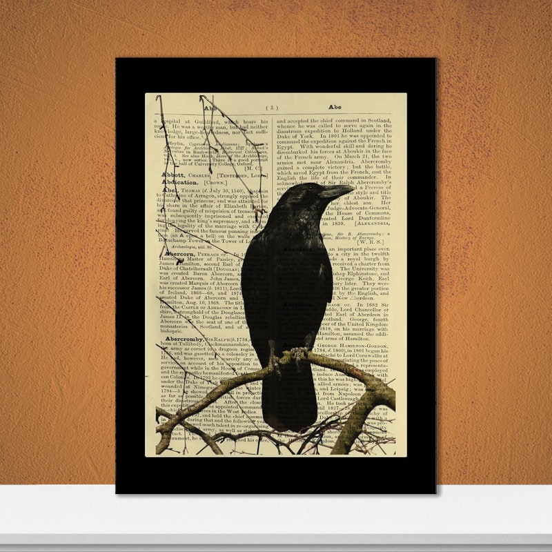 Crow Art - Etsy