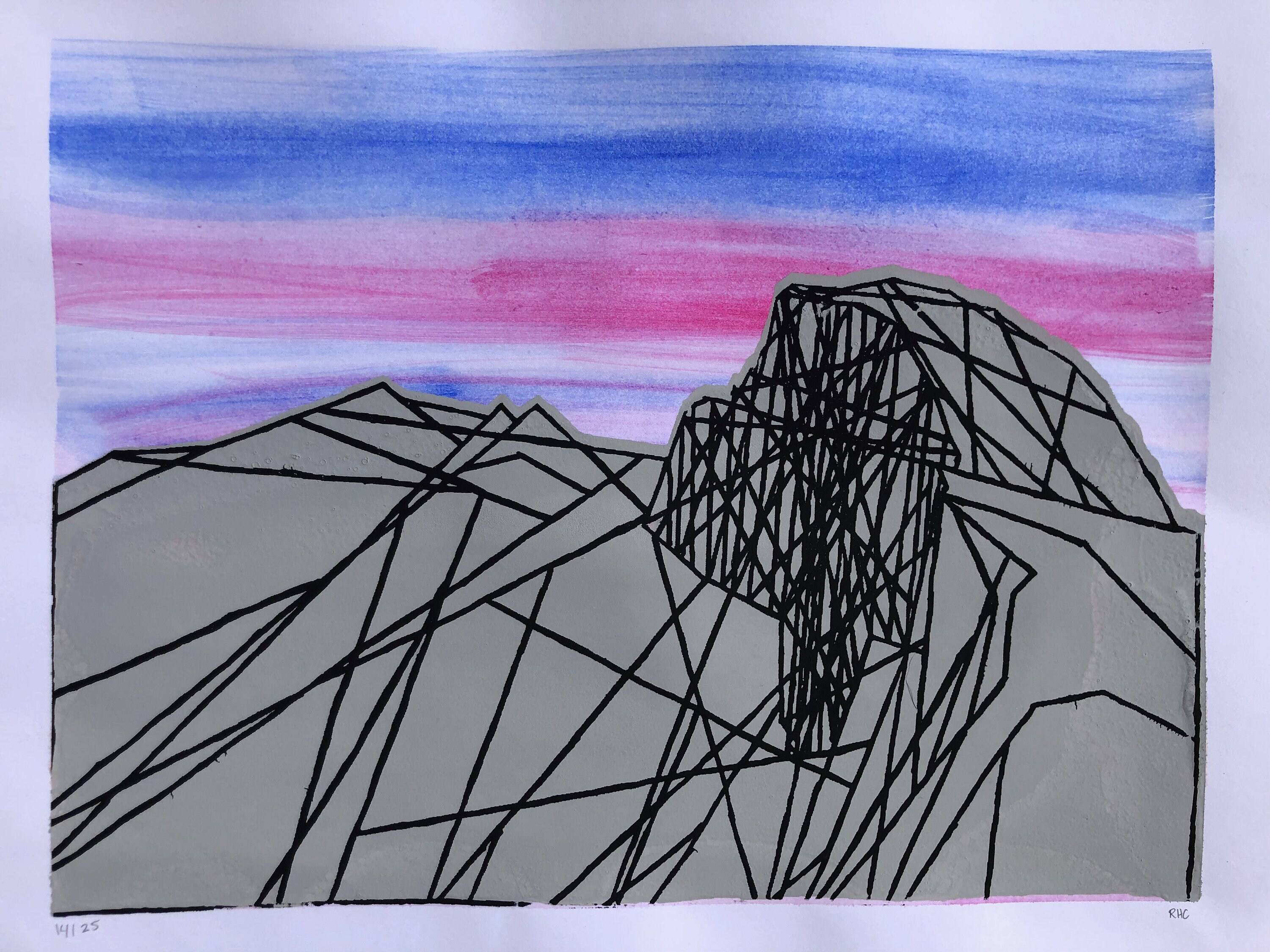 Half Dome Sunset - Etsy