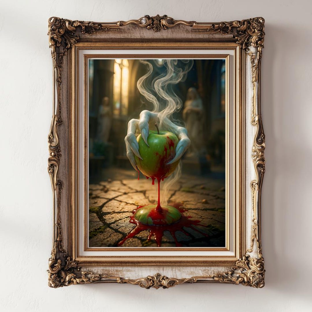 The Forbidden Offering - the Poisoned Apple | Gothic Fantasy Spirit ...
