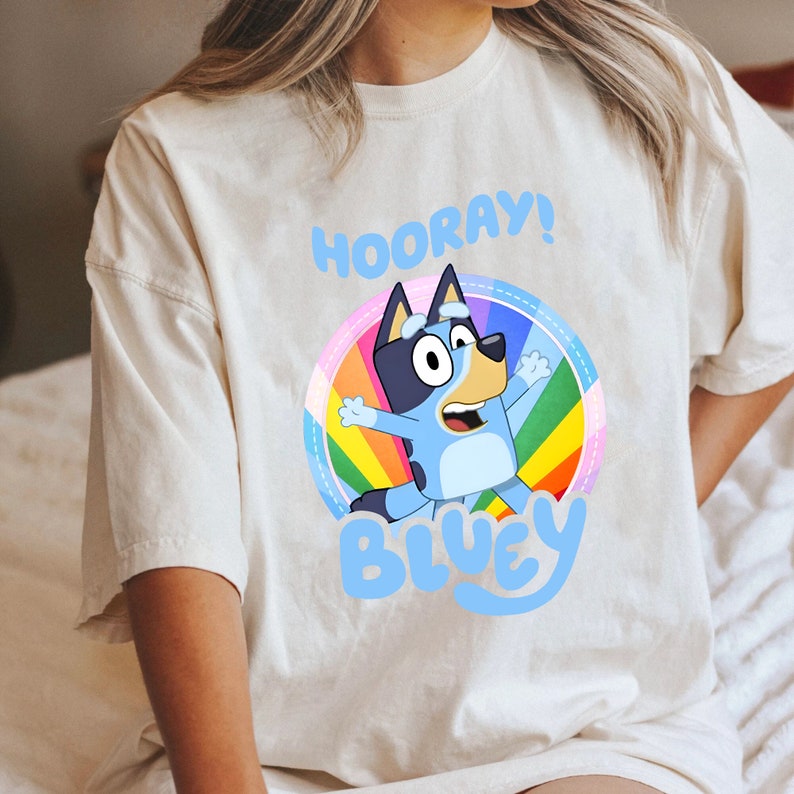 Hooray Bluey PNG, Bluey Family Png, Decal Files, Vinyl Stickers, Car ...