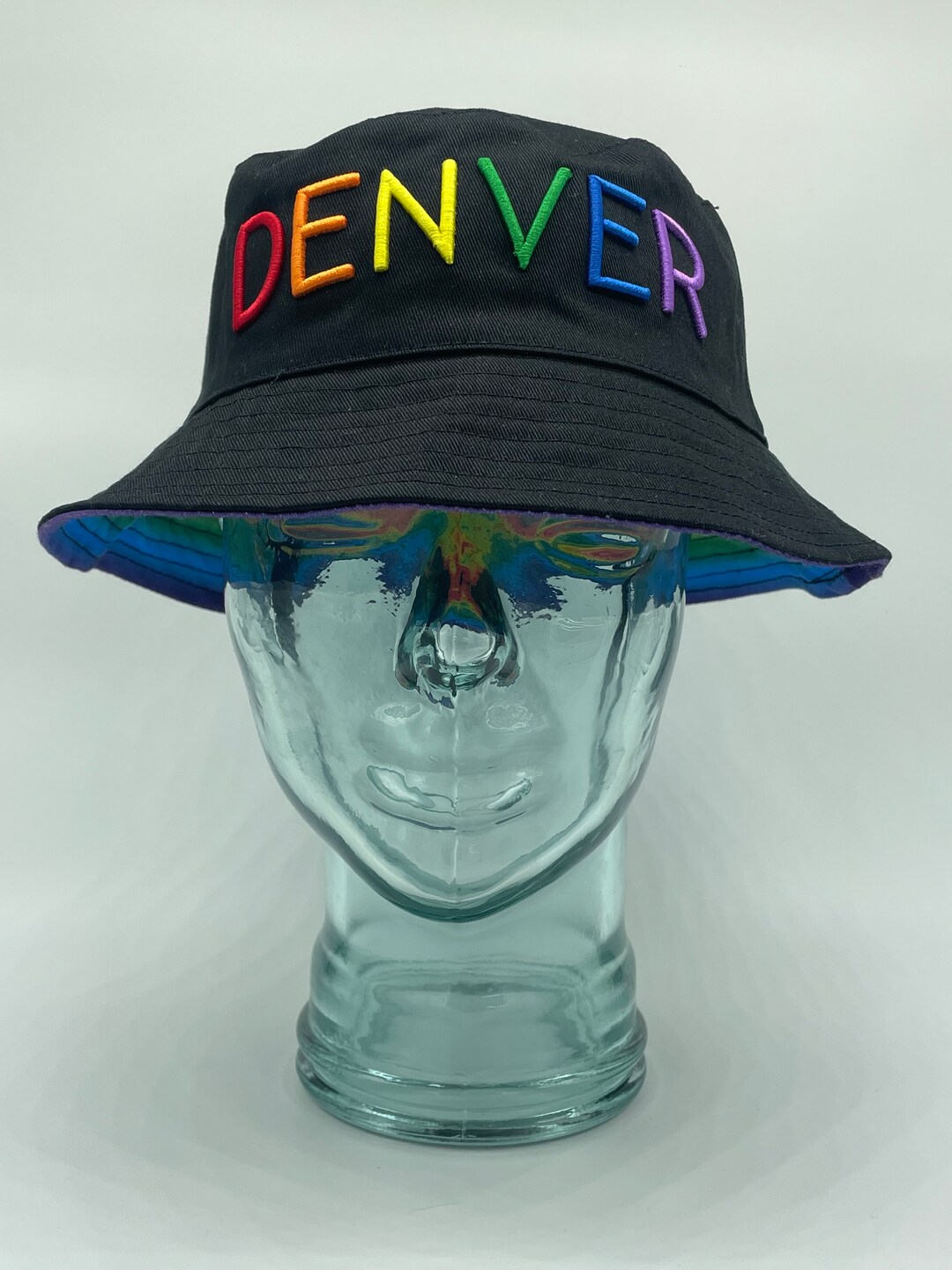 Denver Pride Bucket Hat - Black - Etsy