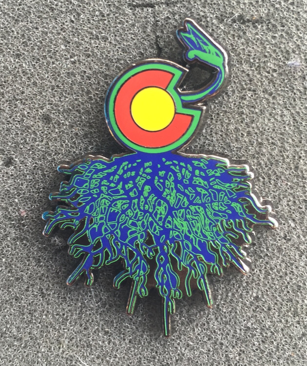 Locally Rooted Pin - Etsy