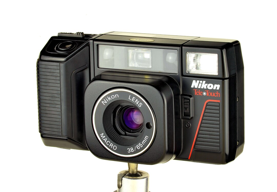 Nikon Tele • Touch AF P&S Point and Shoot 35mm AF Camera W 38/65mm F/2. ...