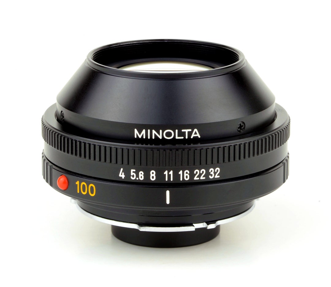 Minolta MD 100mm F/4 Auto Bellows Macro Lens Collectible Minty! - Etsy