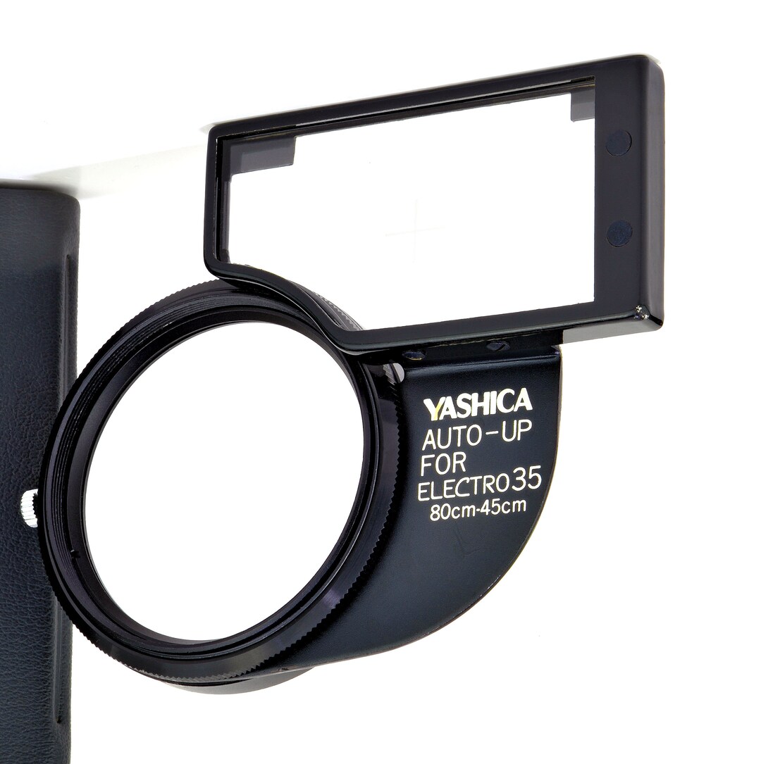 Yashica Electro 35 Auto-up Lens Macro Close-ups 35mm Rangefinder Camera ...