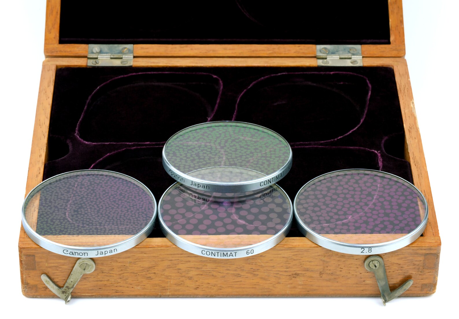 Canon Contimat Anti-moire Filters Complete in Original Wooden | Etsy