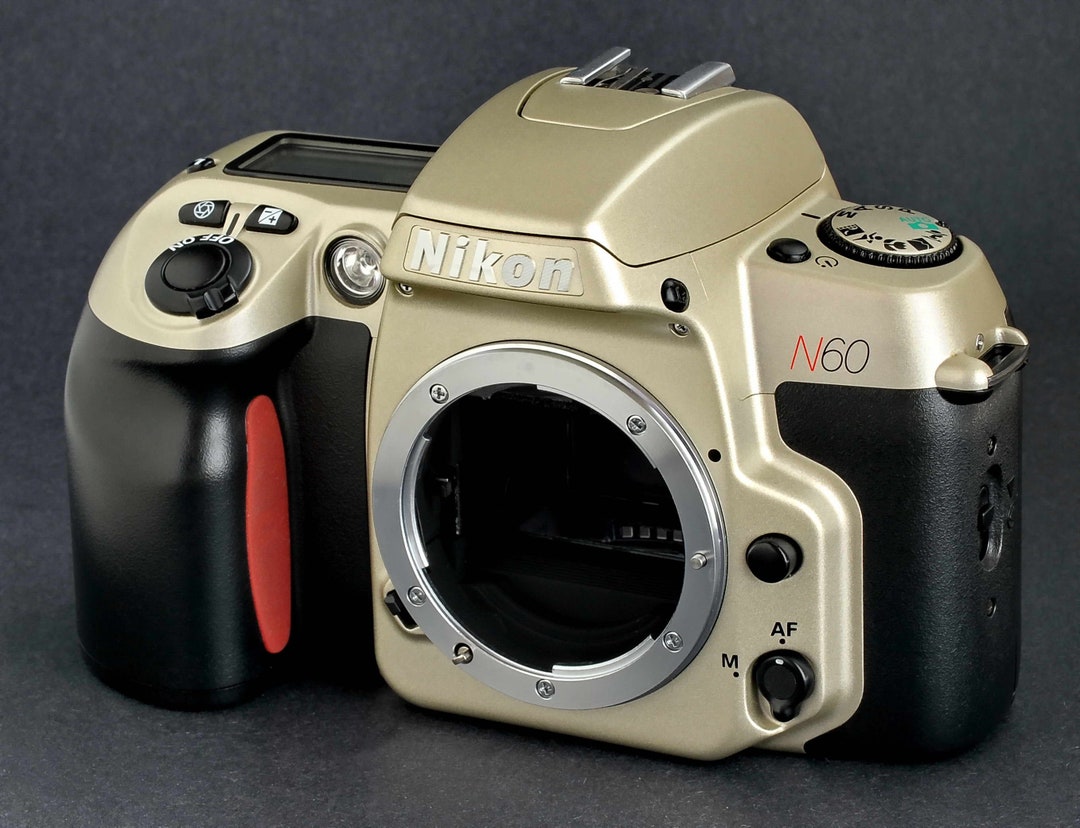 Students Nikon N60 AF 35mm Camera Body Only Works Well Many Cheap Lens ...