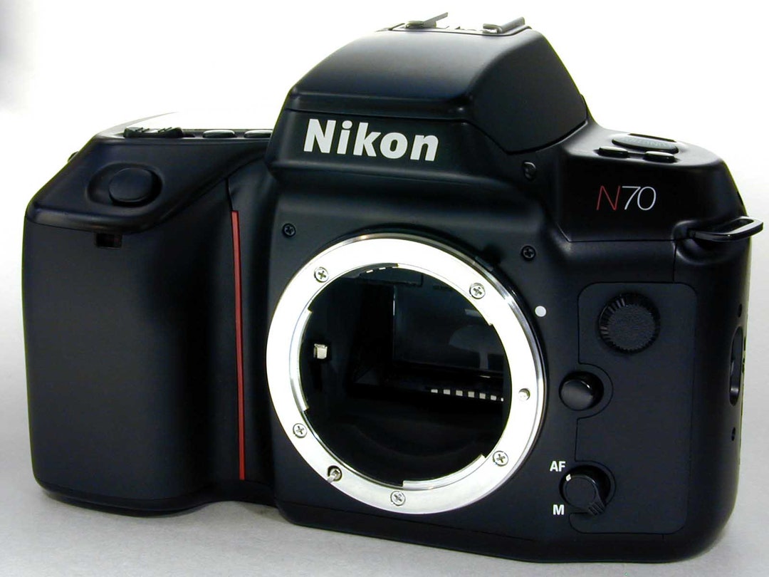 Nikon N70 AF 35mm Camera Body Only Works Well Many Cheap Lens Options ...