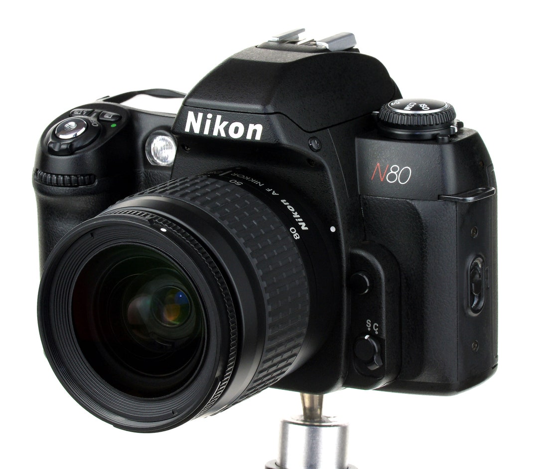 Nikon 35mm N80 SLR Camera W Nikkor AF 28-80mm F/3.3-5.6 D Macro ...