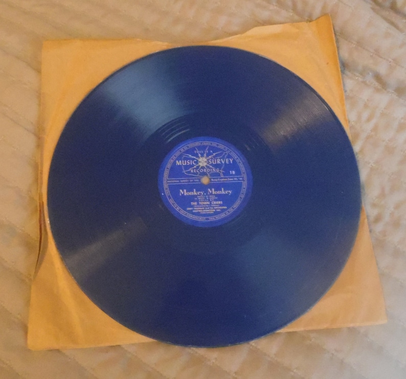 Vintage 1946 78 Rpm Vinyl Record Promotion Not for Sale the Town Criers ...