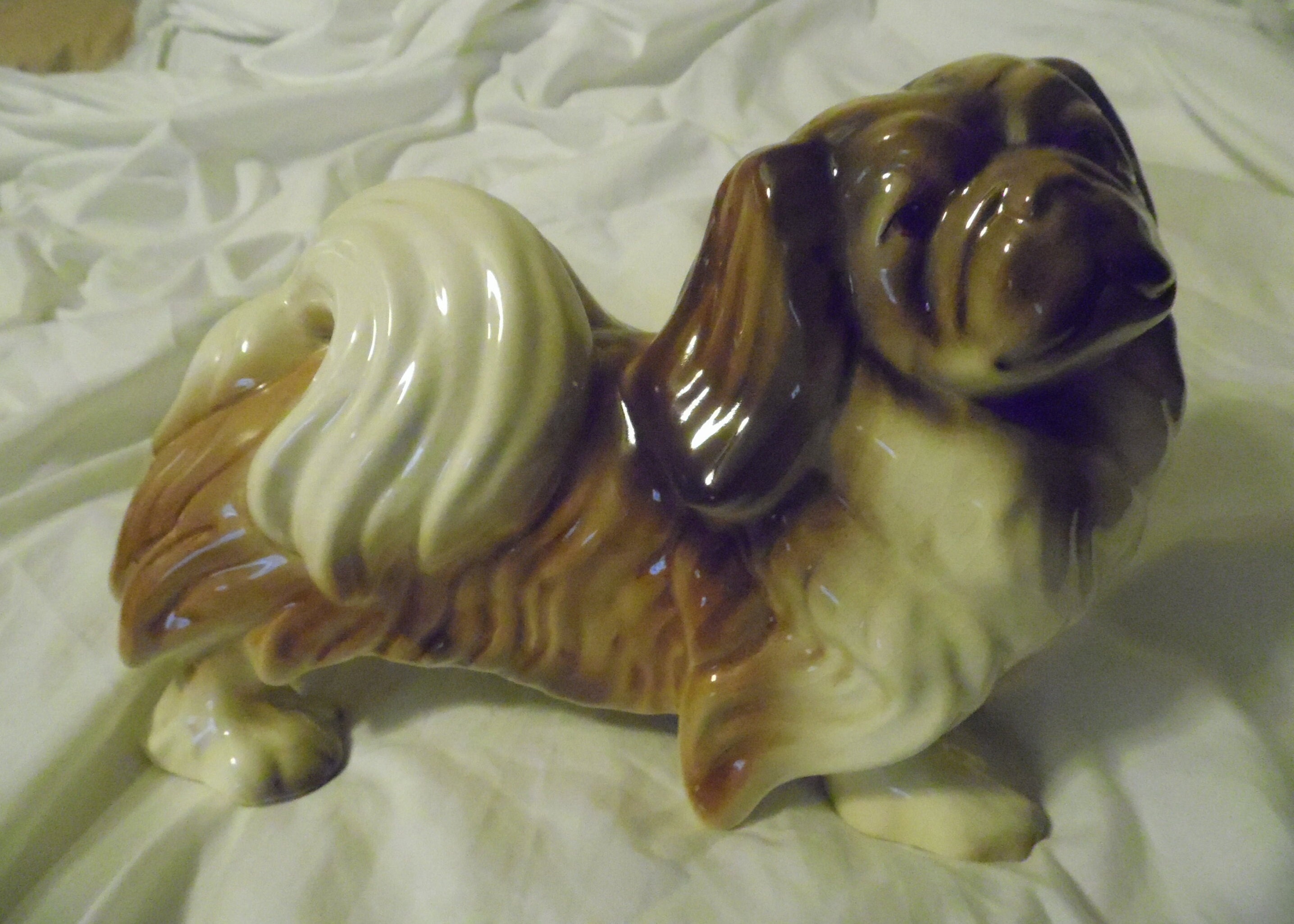 Vintage Goldscheider Everlast Pekingese Dog Figurine Ceramic 7 X 9 ...