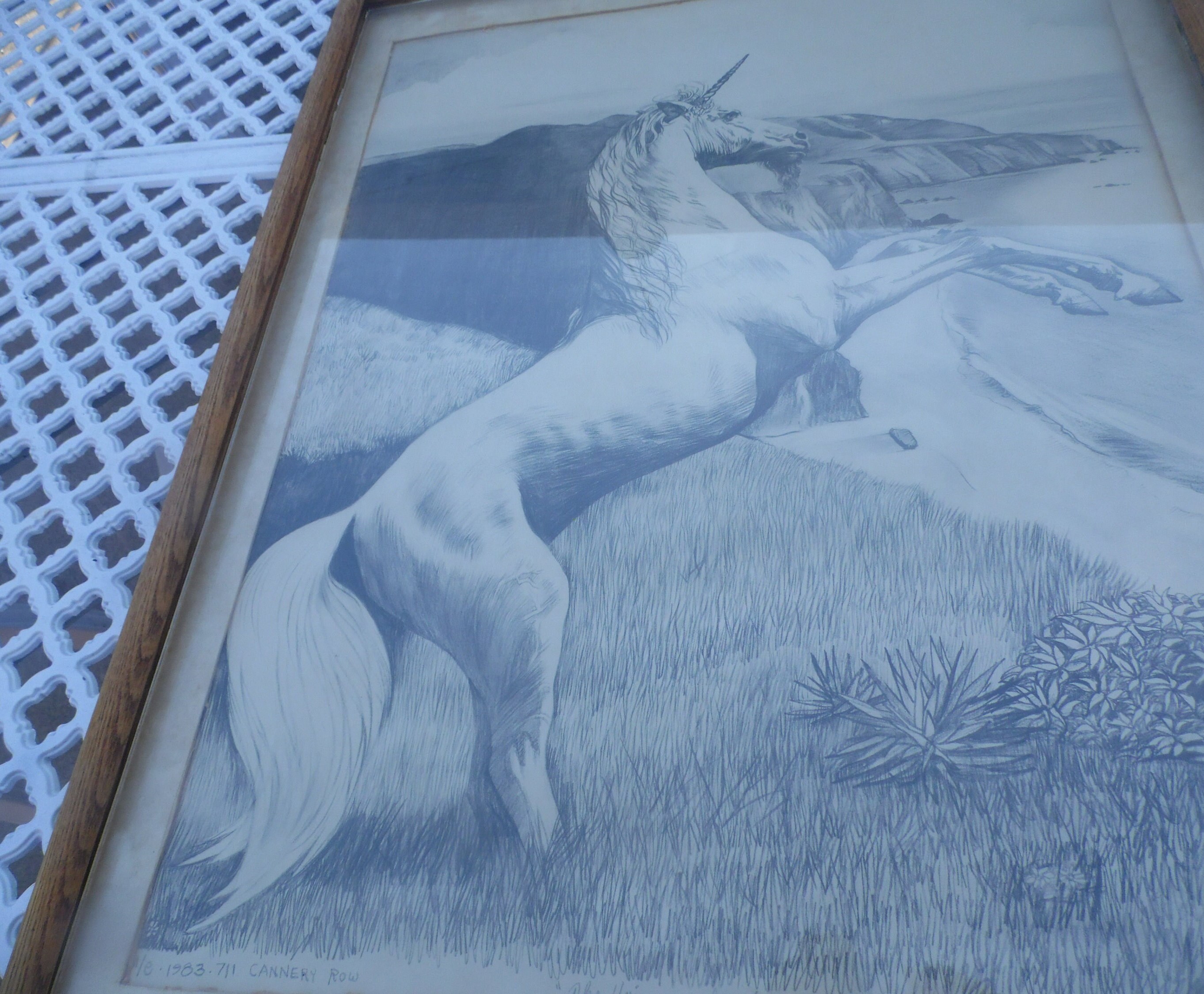 1983 Vintage Limited Edition Print by James Orlando Ogle Signed Framed ...