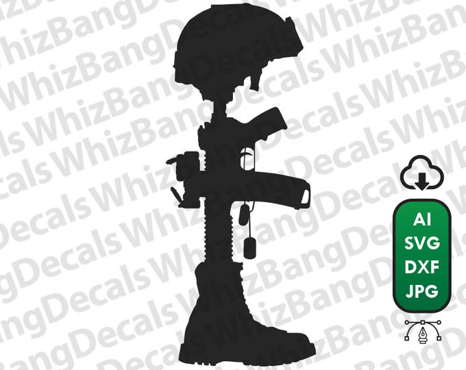 Military Cross SVG Veterans Cross SVG Digital File Download Dxf Pdf Png ...