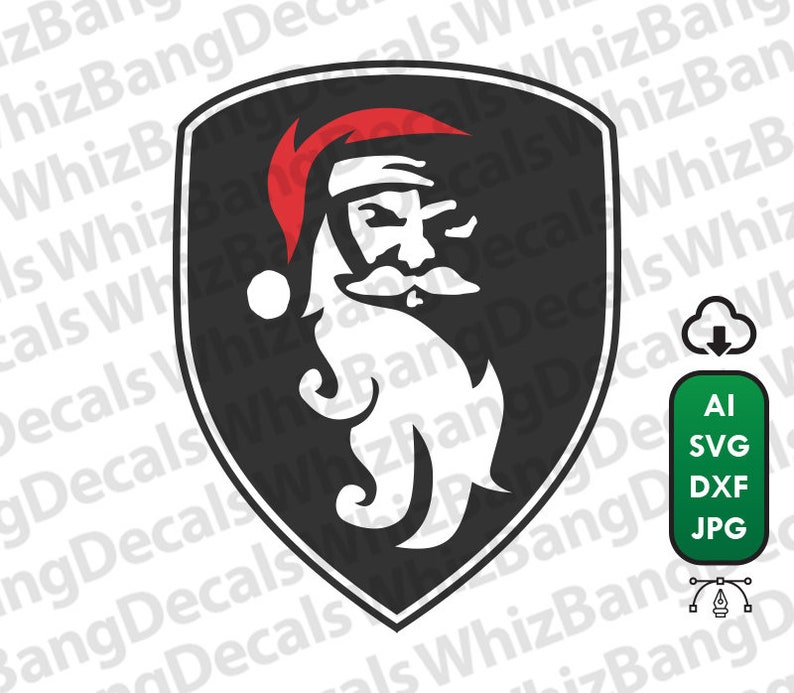 Tactical Santa Digital Download | Christmas | Winter | Morale | Patch | Svg | Dxf | Ai | Jpg ...