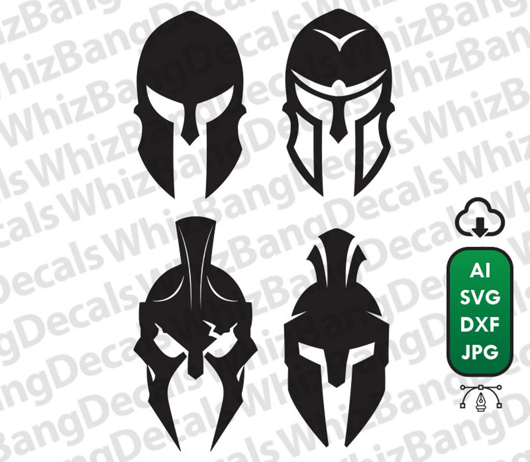 Spartan Helmets Digital Download Come & Take It Molon Labe Svg Dxf Ai ...