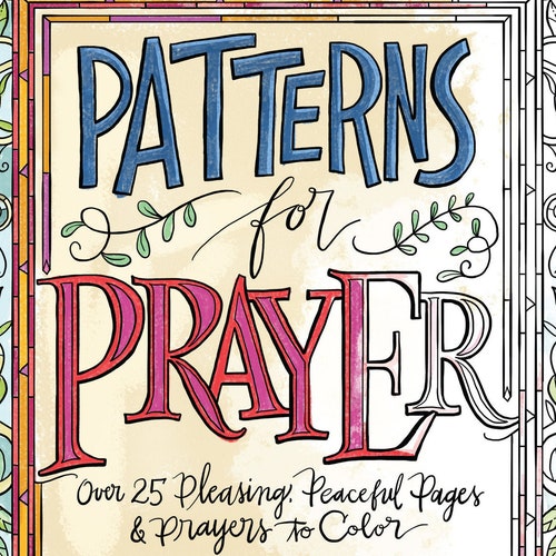 Patterns for Prayer Spiritual Coloring Book - Etsy