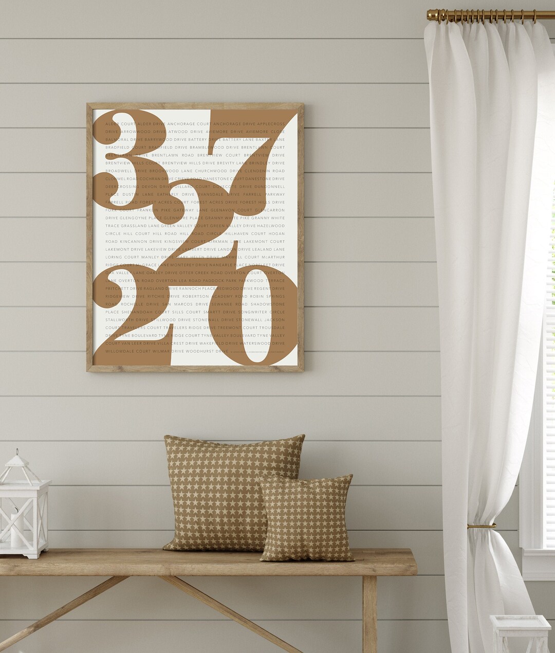 37220 Nashville TN Zip Code Poster - Etsy