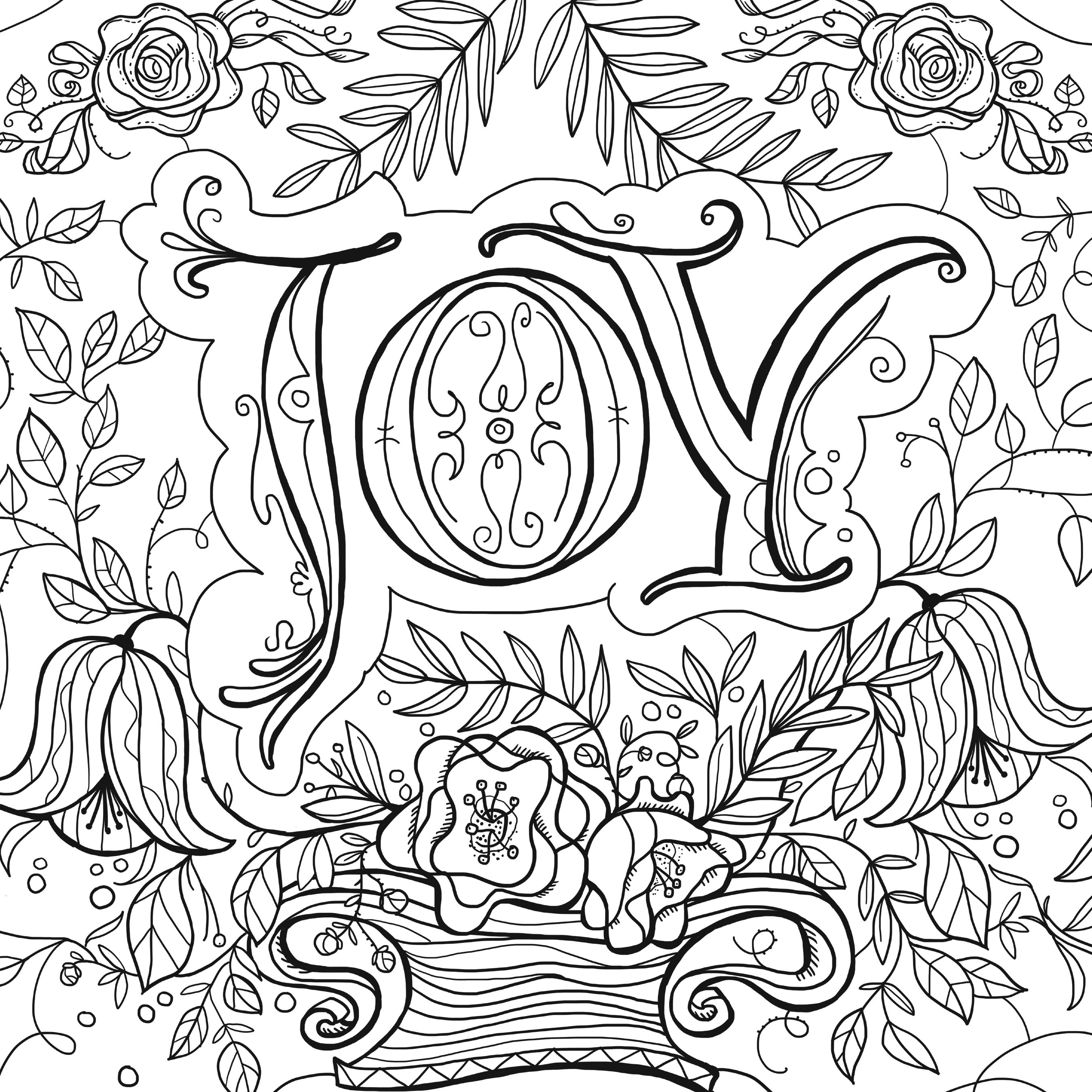 Colorful Comfort Spiritual Coloring Book - Etsy