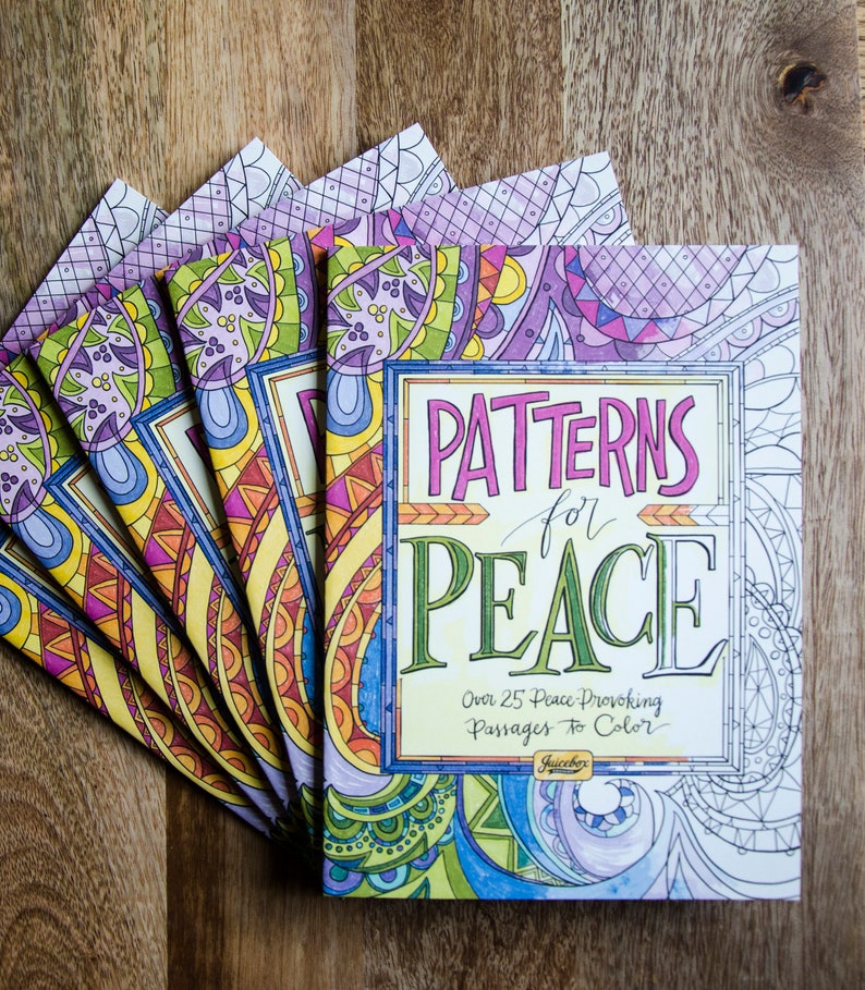 Patterns for Peace Spiritual Coloring Book - Etsy