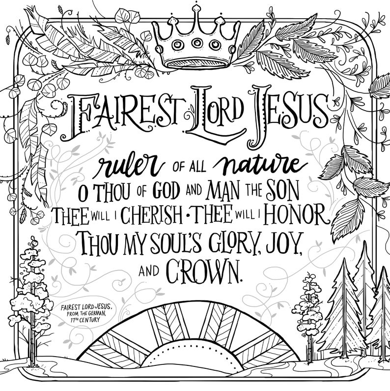 Colorful Comfort Spiritual Coloring Book - Etsy