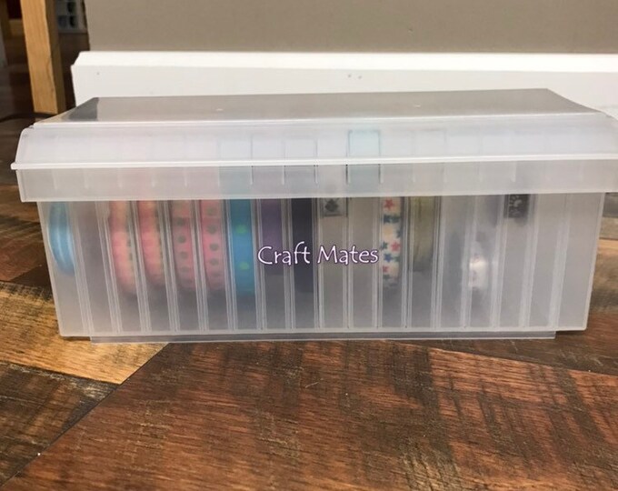 Craft Mates the Ezy Stack Ribbon Organizer WITH Ribbon!!! - Etsy