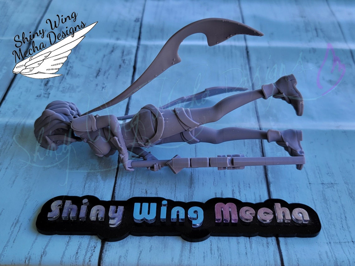 Pyra Resin Figure Printed Model Kit DIY Unassembled Unsanded - Etsy