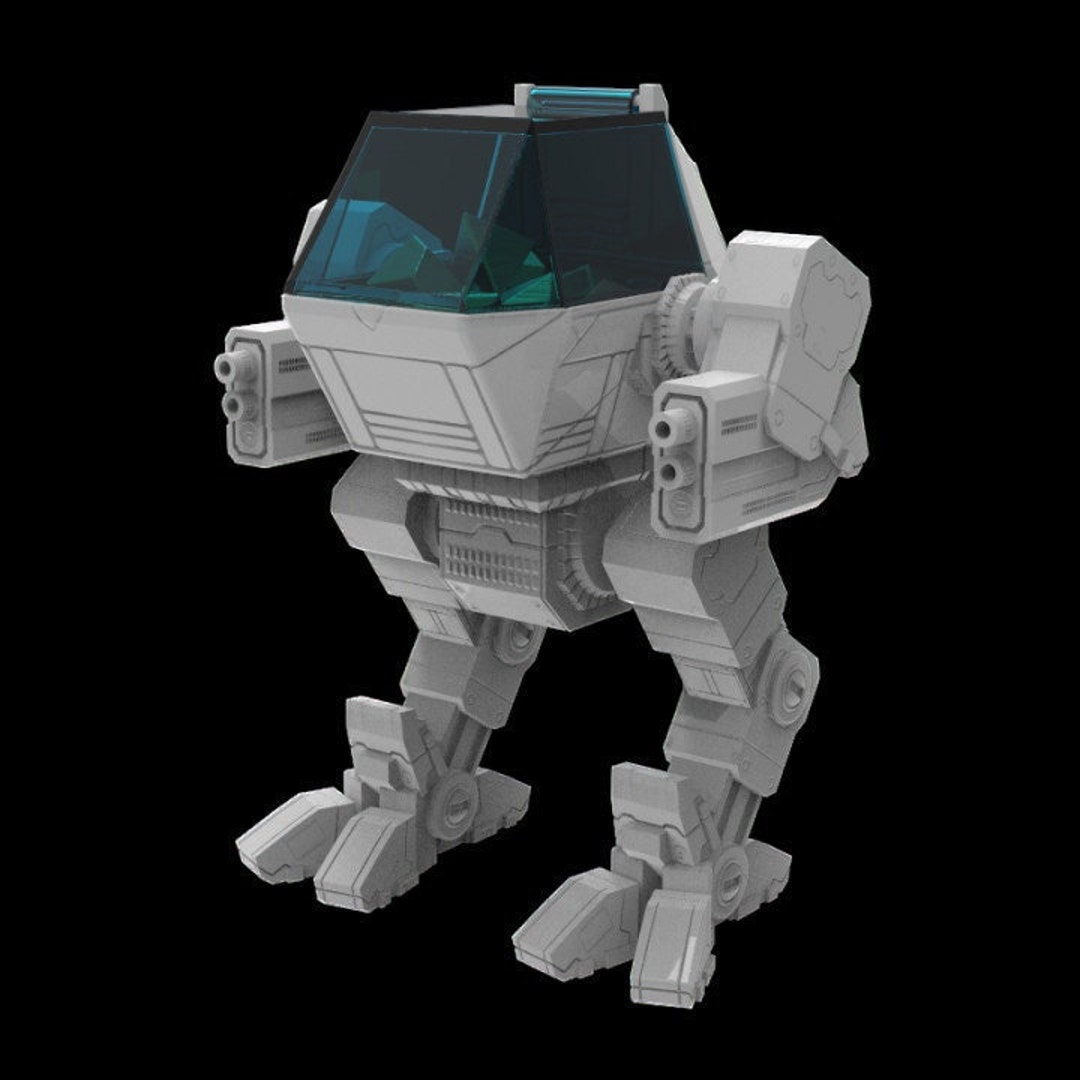 Mecha Robot Dice Case Trinket Box Resin Printed Model Kit DIY ...