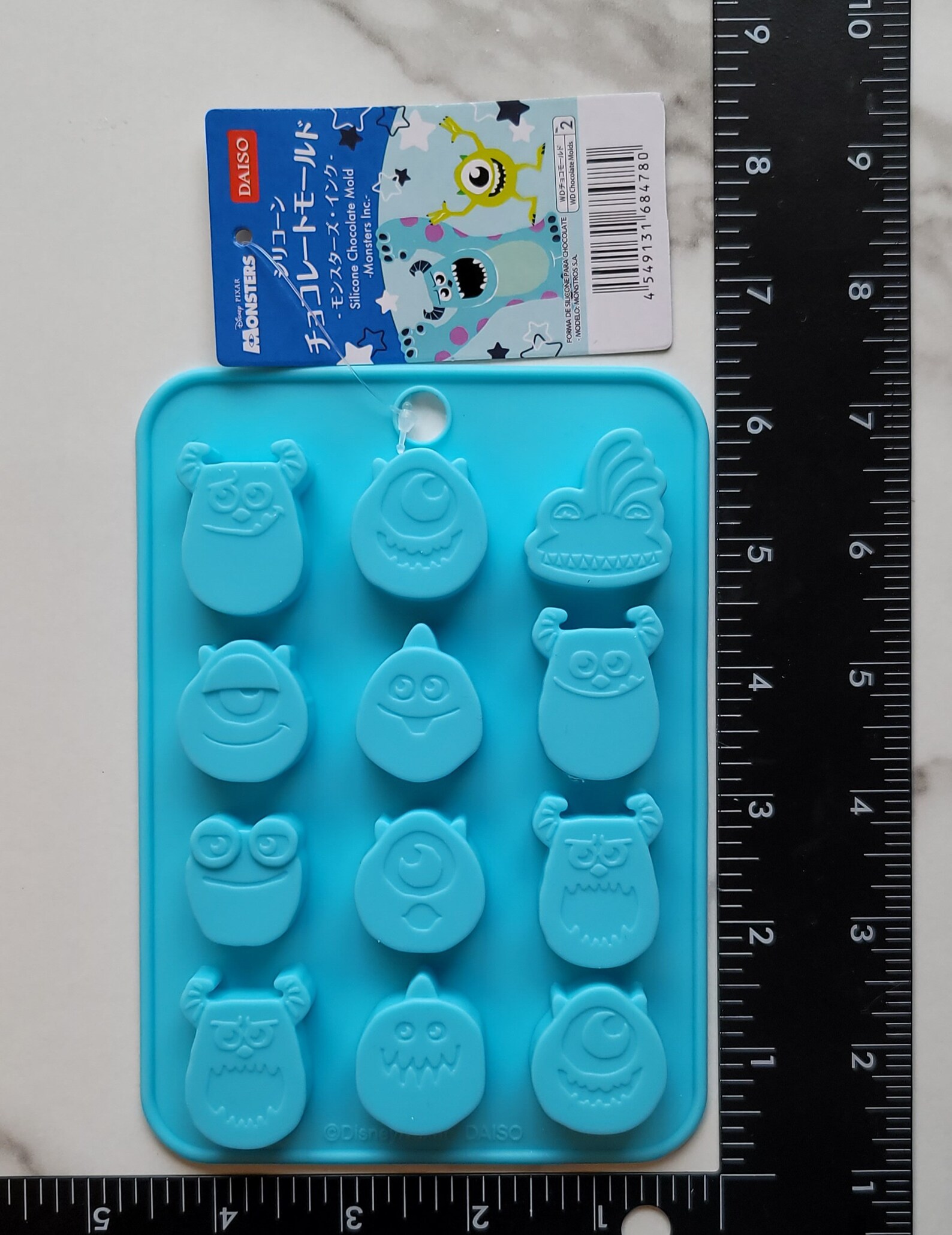 Monsters Inc Silicone Mold Disney Chocolate Candy Resin - Etsy UK