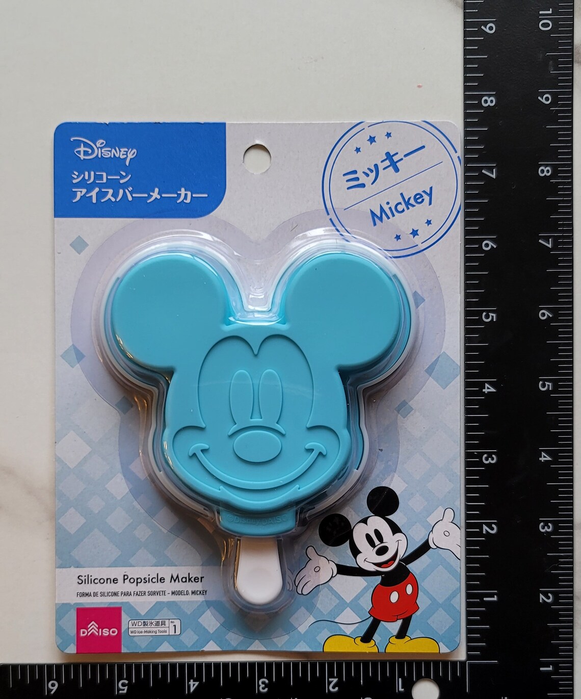 Mickey Mouse Silicone Popsicle Maker Mold Disney Chocolate Candy Resin ...