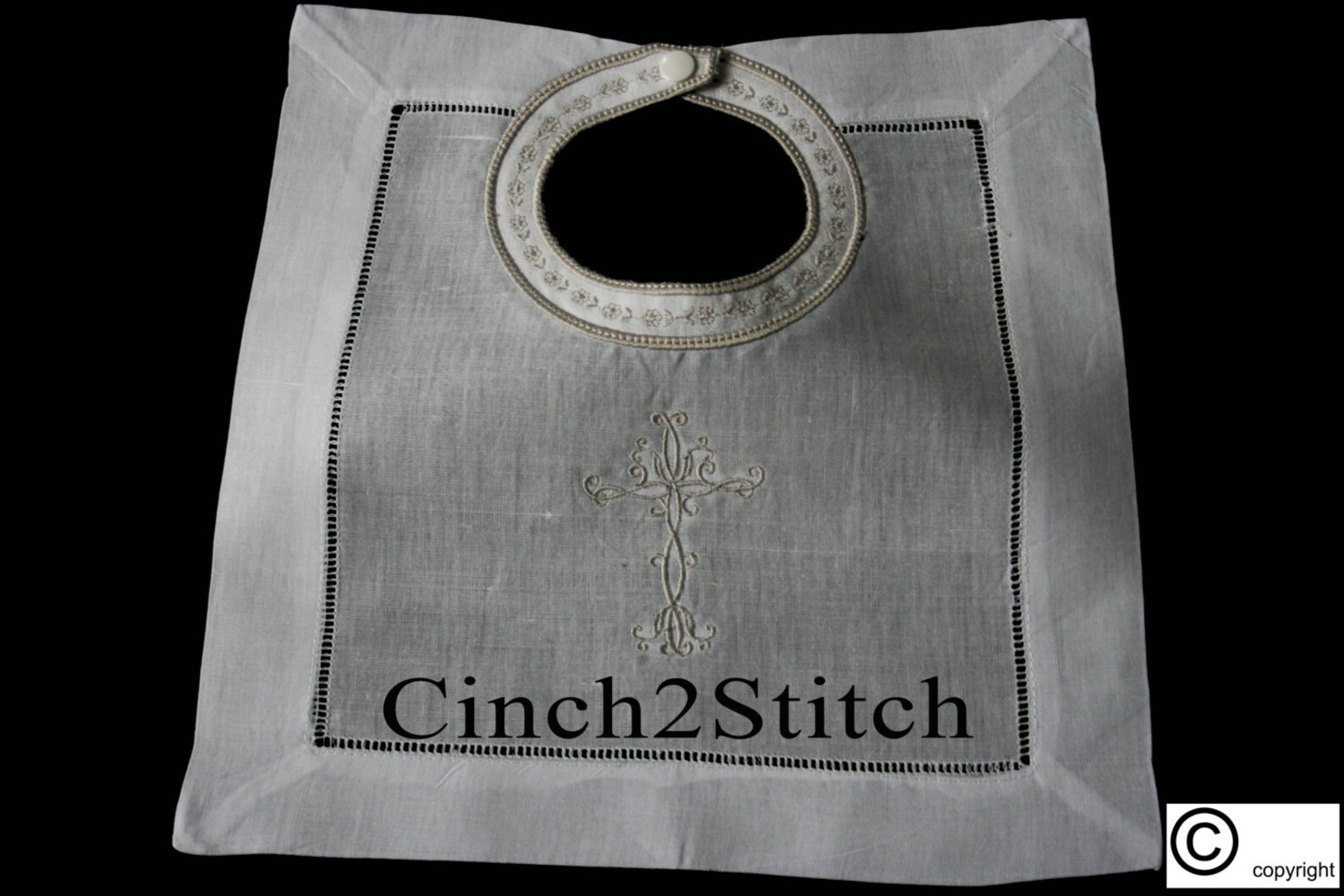 Washcloth and Kitchen Towel Bibs - in the Hoop - Machine Embroidery ...