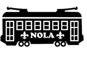 New Orleans NOLA Skyline Cutting Files SVG & PNG - Etsy