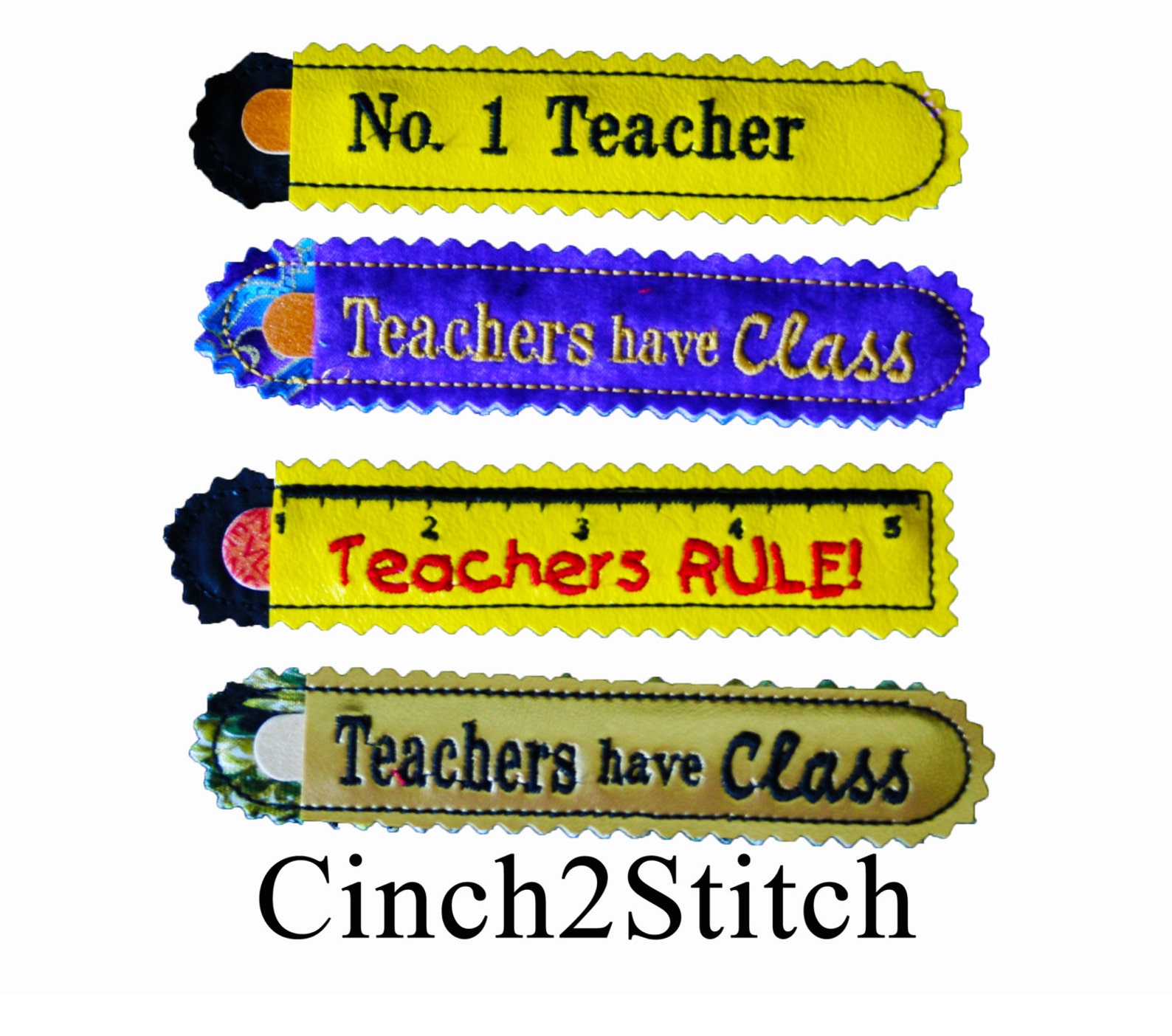 Teacher Appreciation - Nail File Cover - in the Hoop - Machine ...