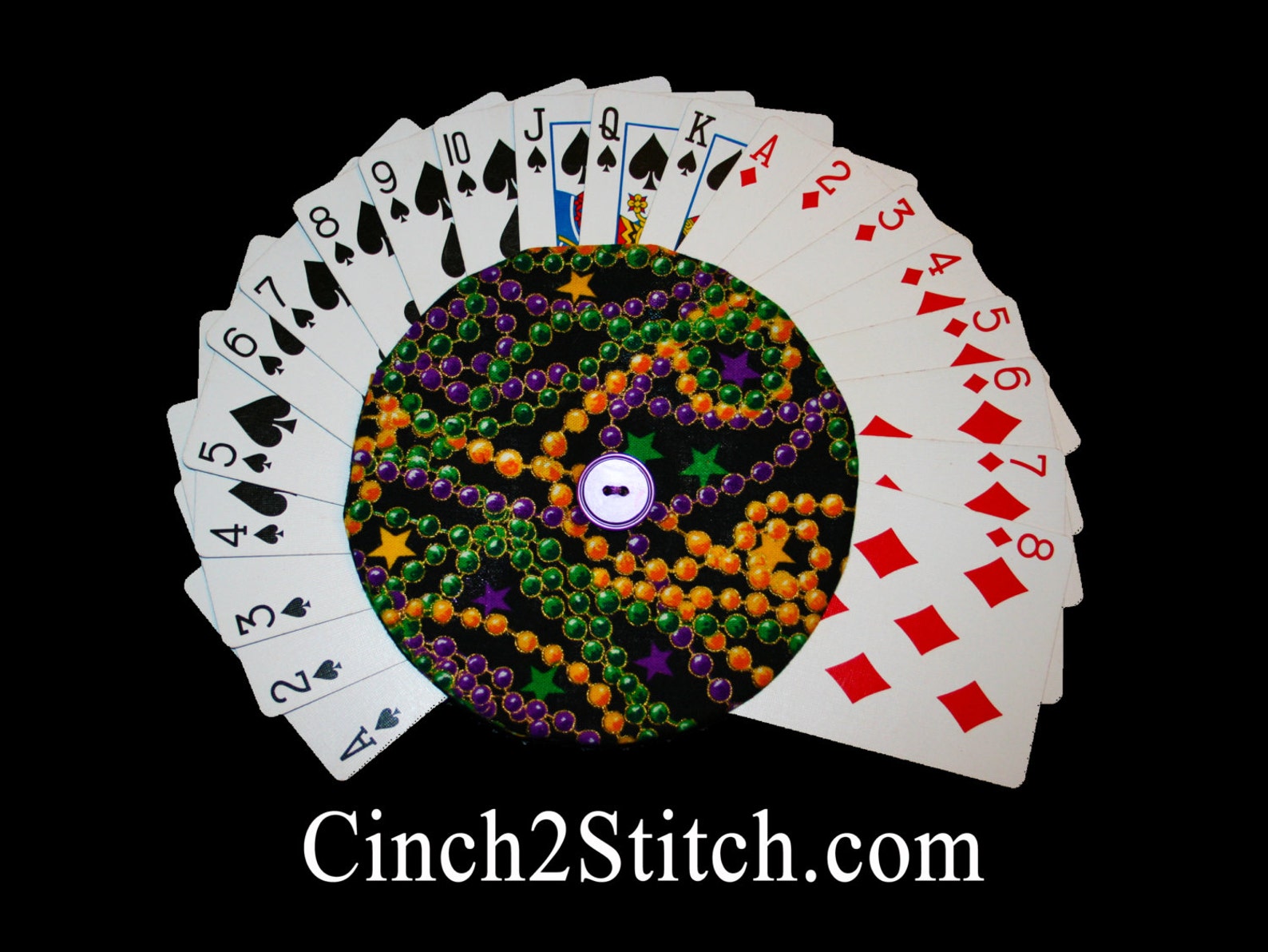 Playing Card Holder - in the Hoop - Machine Embroidery Design Download ...